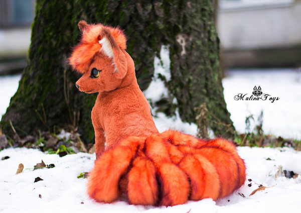 Realistic Vulpix Plush Is The Perfect Holiday Gift – NERDIER TIDES