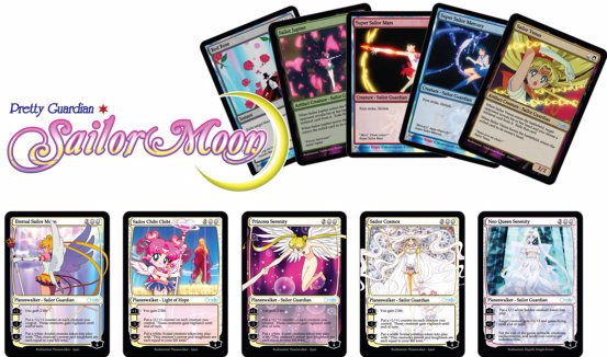 ‘Sailor Moon’ Meets ‘Magic the Gathering’ In The Deck You Never Knew ...