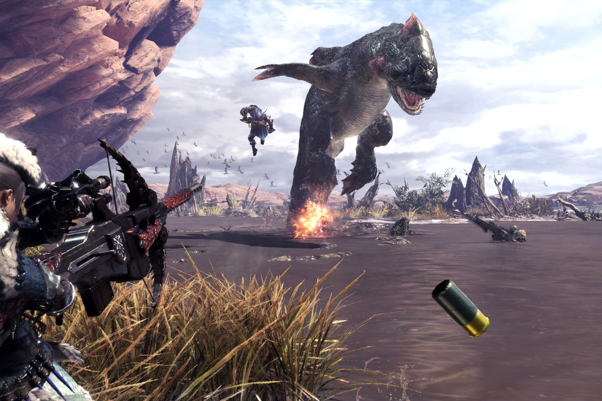 New set of ‘Monster Hunter World’ trailers show off some epic moments ...