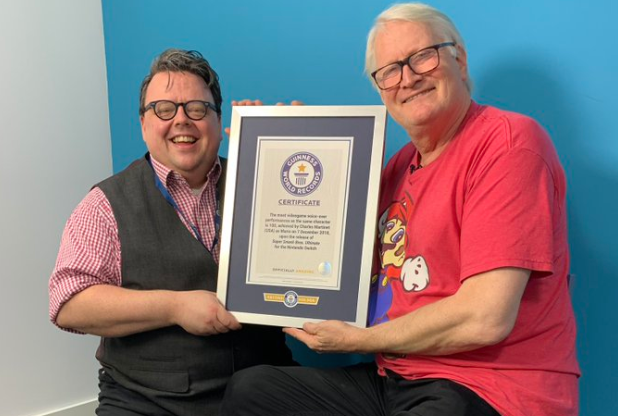 Mario Voice Actor Charles Martinet Sets World Record For Voice Acting ...