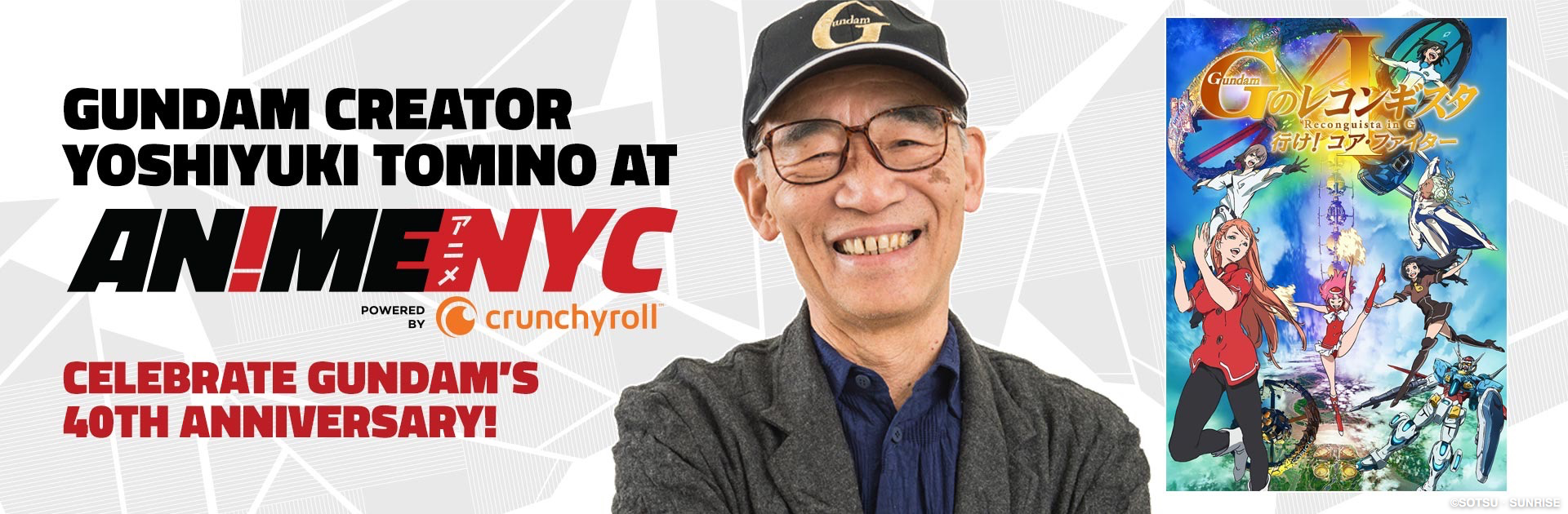 Gundam Creator Yoshiyuki Tomino Celebrating Gundam’s 40th Anniversary ...