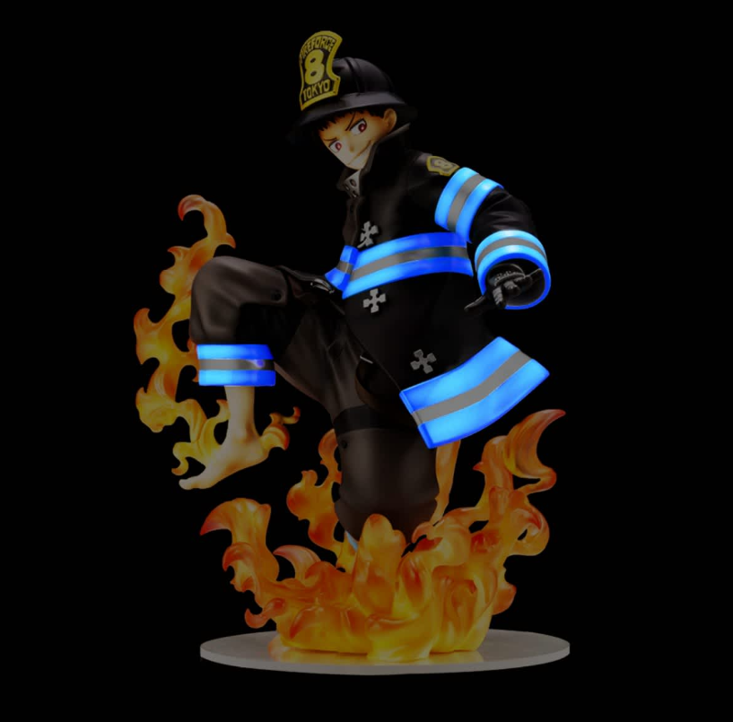 These Two New ‘Fire Force’ Figures Are Ready To Add Some Heat To Your ...