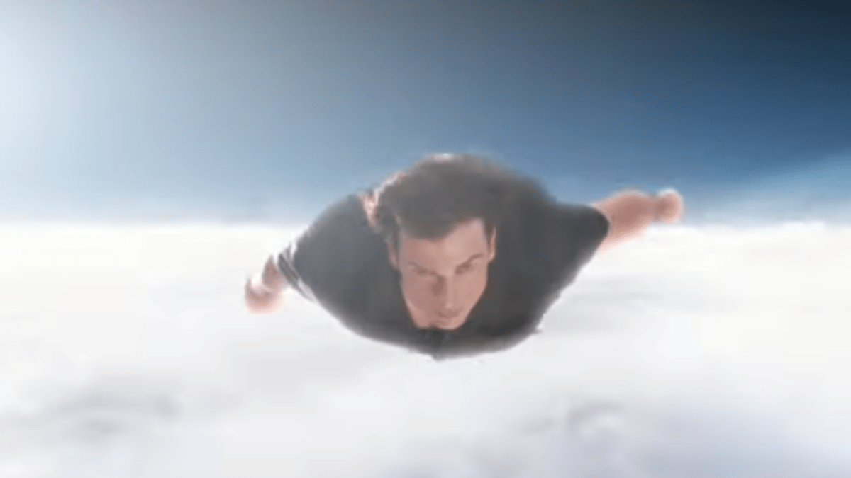 DC takes a look back at the first time Clark flew in the classic ...