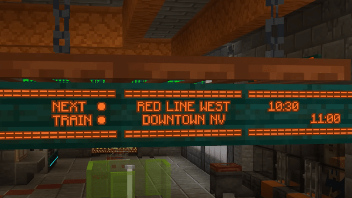 Minecraft spotlights Sir Derpol’s amazing cyberpunk metro station build ...