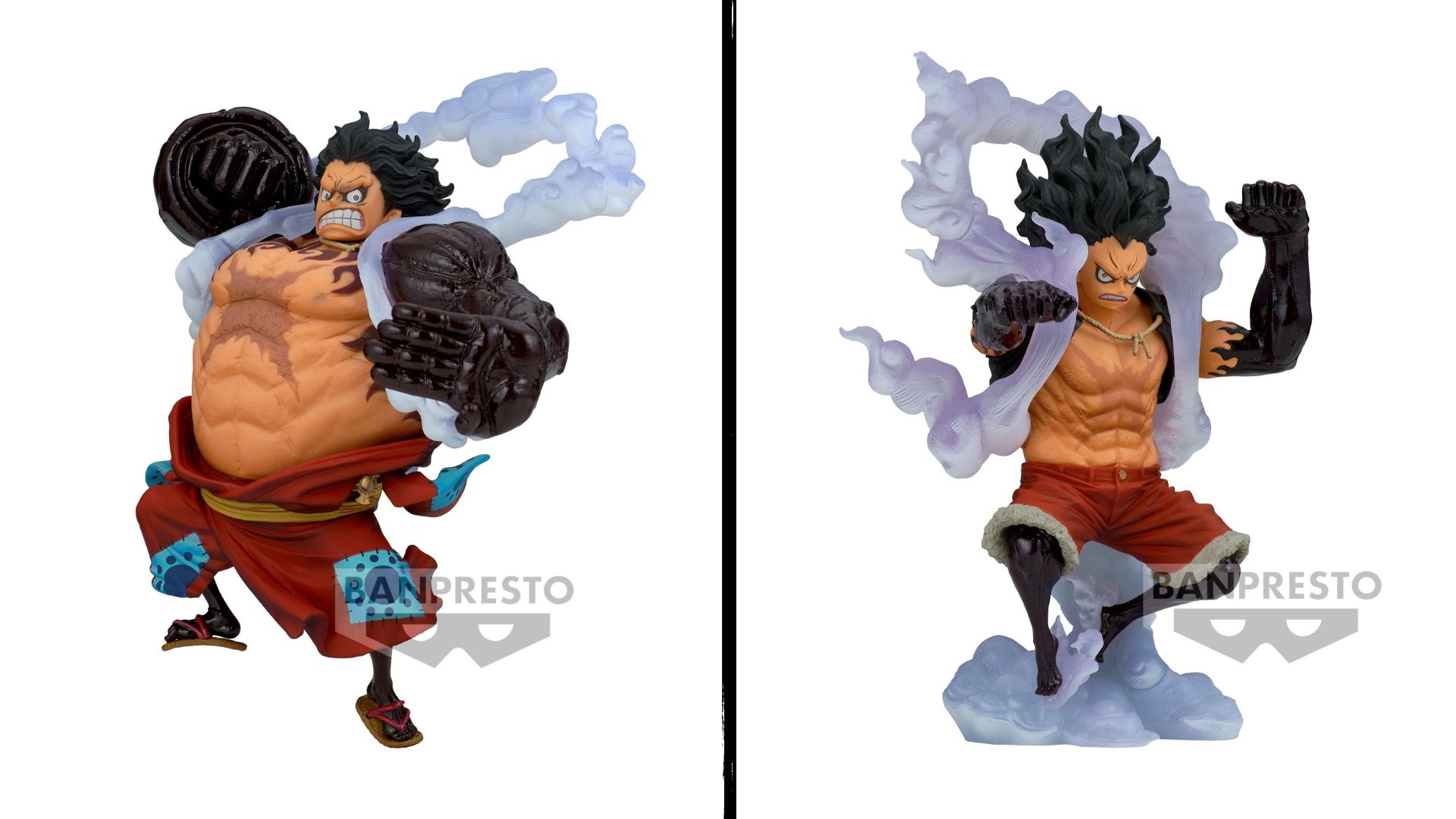 Two new Monkey D. Luffy figures are joining the KING OF ARTIST line ...